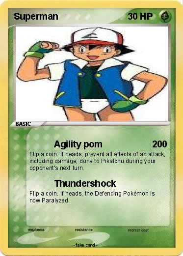 Pokémon Superman 459 459 - Agility pom - My Pokemon Card