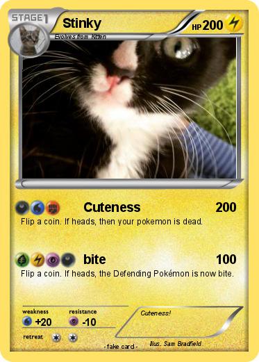 Pokémon Stinky 132 132 - Cuteness - My Pokemon Card