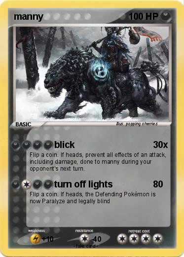 Pokémon manny 156 156 - blick - My Pokemon Card