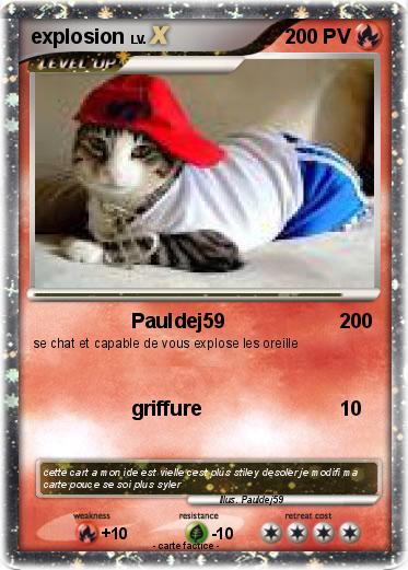 Pokémon explosion 295 295 - Pauldej59 - Ma carte Pokémon