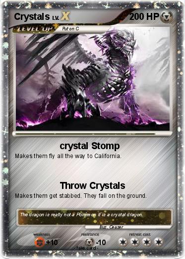 Pokémon Crystals 3 3 - crystal Stomp - My Pokemon Card