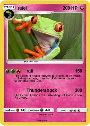 Pokémon ratel 5 5 - ratl - My Pokemon Card
