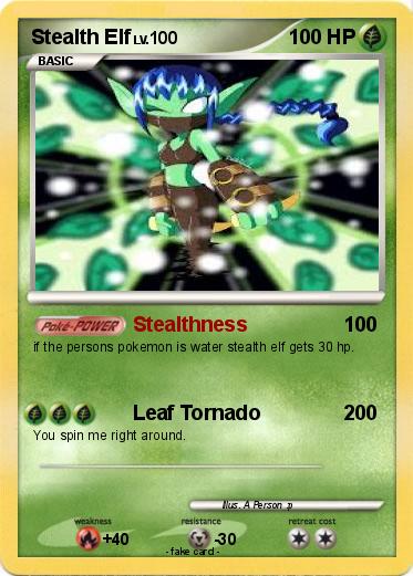 Pokémon Stealth Elf 153 153 - Stealthness - My Pokemon Card