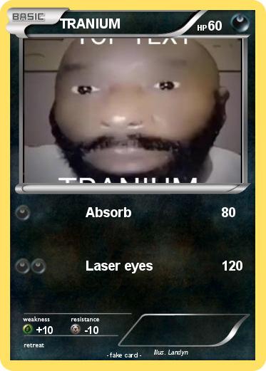 Pokémon TRANIUM 1 1 - Absorb - My Pokemon Card