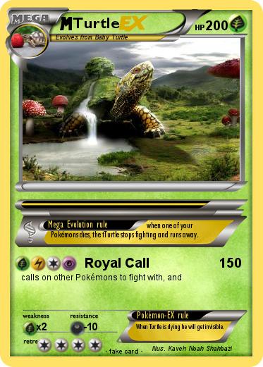 Pokémon Turtle 697 697 - Royal Call - My Pokemon Card