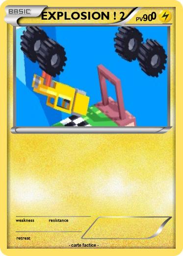Pokémon EXPLOSION 2 1 1 - Ma carte Pokémon