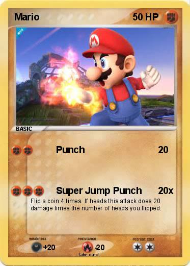 Pokémon Mario 11685 11685 - Punch - My Pokemon Card