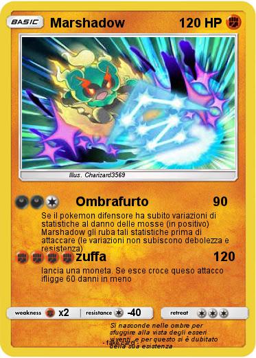 Pokémon Marshadow 38 38 - Ombrafurto - My Pokemon Card