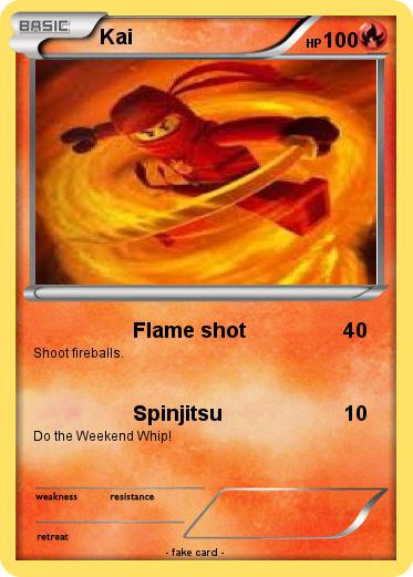 Pokémon Kai 1292 1292 - Flame shot - My Pokemon Card
