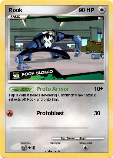 Pokémon Rook 11 11 - Proto Armor - My Pokemon Card