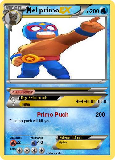 Pokémon el primo 34 34 - Primo Puch - My Pokemon Card