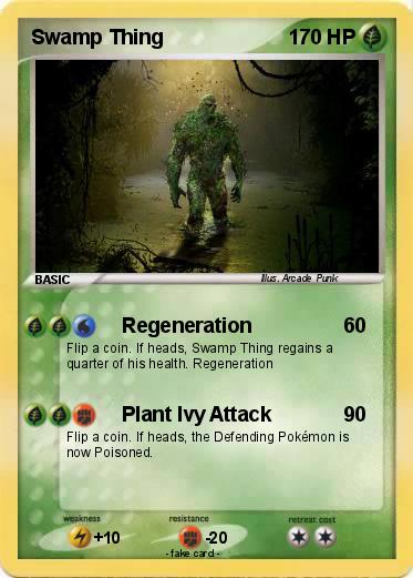 Pokémon Swamp Thing 3 3 - Regeneration - My Pokemon Card
