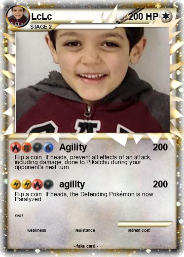Pokémon LcLc 1 1 - Agility - My Pokemon Card