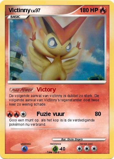Pokémon Victinny - Victory - My Pokemon Card