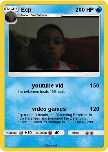 Pokémon Ecp - youtube vid - My Pokemon Card
