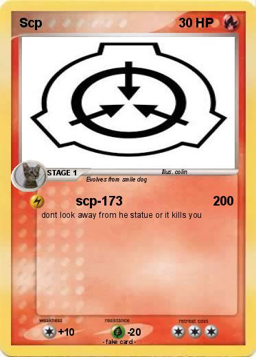 Pokémon Scp 169 169 - scp-173 - My Pokemon Card