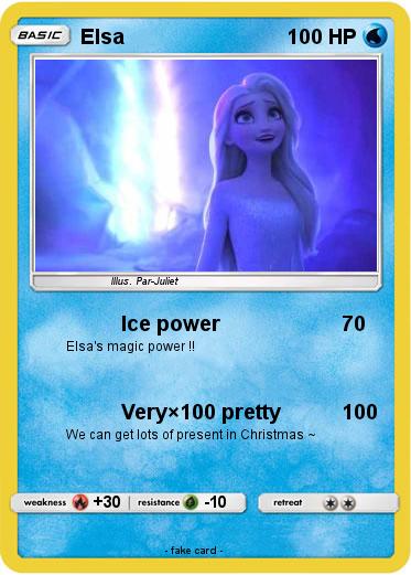 Pokémon Elsa 965 965 - Ice power - My Pokemon Card