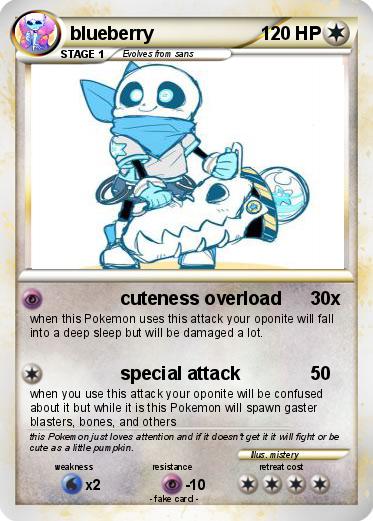 Pokémon blueberry 84 84 - cuteness overload - My Pokemon Card