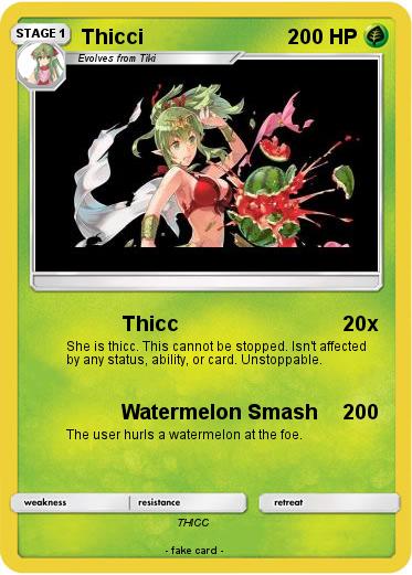 Pokémon Alolan Tiki - Thicc - My Pokemon Card