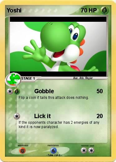 Pokémon Yoshi 4199 4199 - Gobble - My Pokemon Card