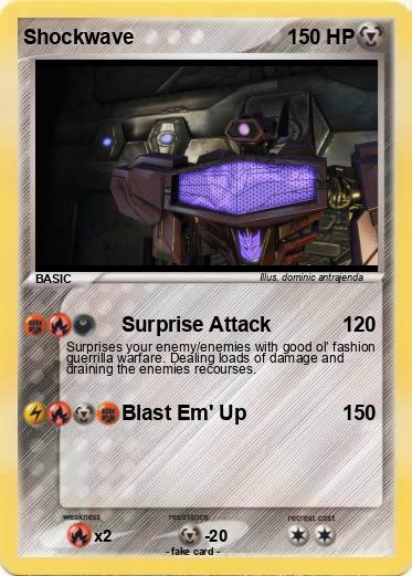 Pokémon Shockwave 121 121 - Surprise Attack - My Pokemon Card