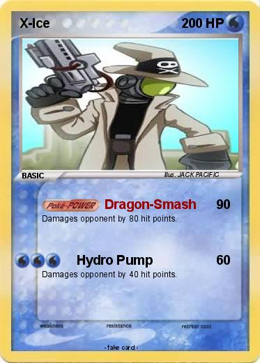 Pokémon X Ice - Dragon-Smash - My Pokemon Card