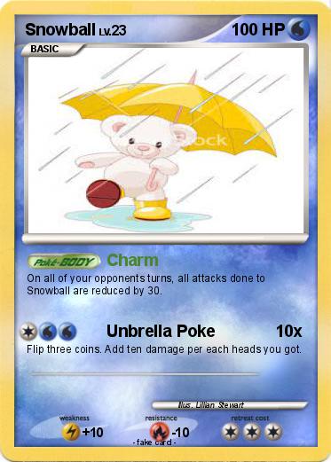 Pokémon Snowball 56 56 - Charm - My Pokemon Card