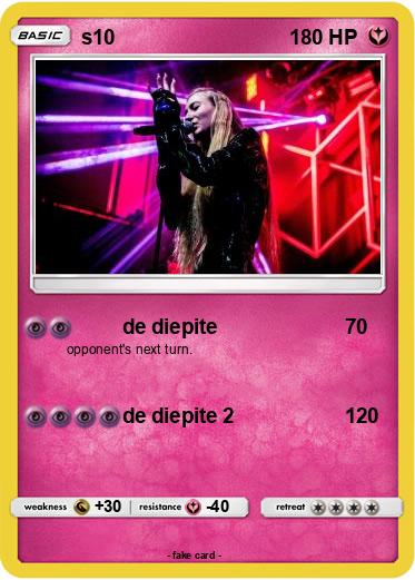 Pokémon s10 - de diepite - My Pokemon Card