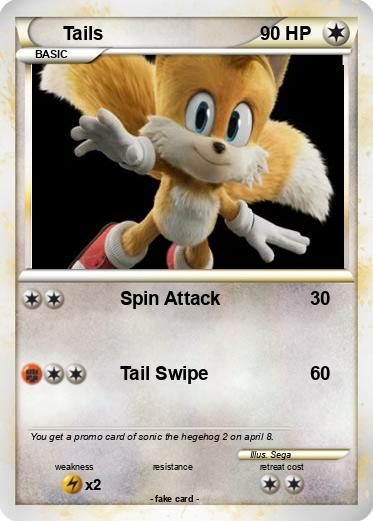 Pokémon Tails 1471 1471 - Spin Attack - My Pokemon Card