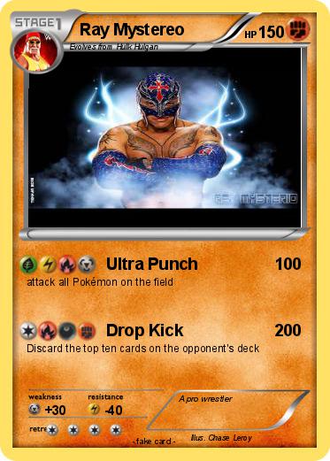 Pokémon Ray Mystereo - Ultra Punch - My Pokemon Card