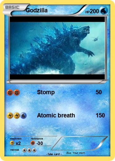 Pokémon Godzilla 4325 4325 - Stomp - My Pokemon Card