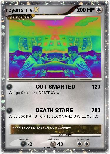Pokémon reyansh 1 1 - OUT SMARTED - My Pokemon Card
