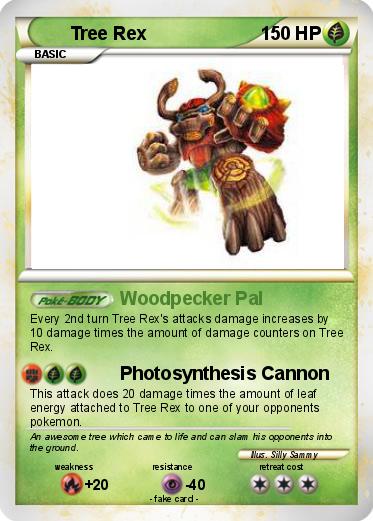Pokémon Tree Rex 392 392 - Woodpecker Pal - My Pokemon Card