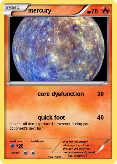 Pokémon mercury 73 73 - core dysfunction - My Pokemon Card