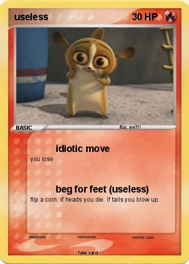 Pokémon useless 14 14 - idiotic move - My Pokemon Card