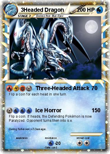 Pokémon 3Headed Dragon 1 1 - Three-Headed Attack - My Pokemon Card