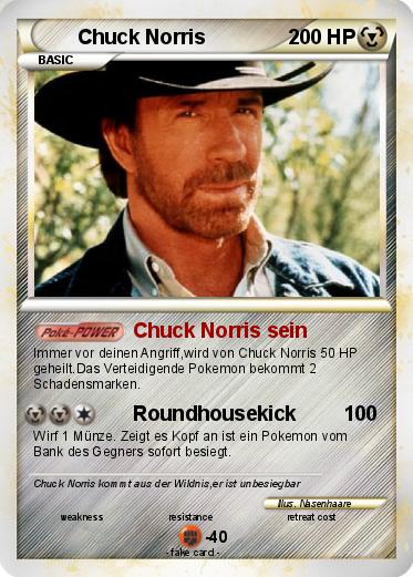 Pokémon Chuck Norris 2859 2859 - Chuck Norris sein - My Pokemon Card
