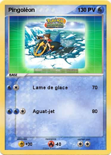 Pokémon Pingoleon 42 42 - Lame de glace - Ma carte Pokémon