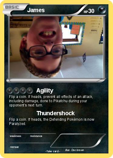 Pokémon James 1681 1681 - Agility - My Pokemon Card
