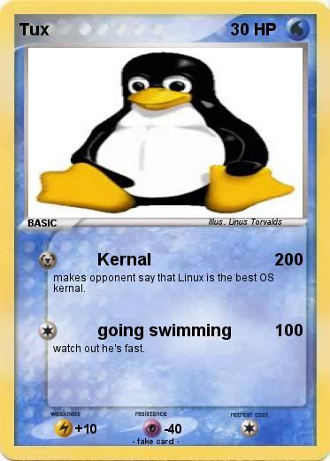 Pokémon Tux 220 220 - Kernal - My Pokemon Card
