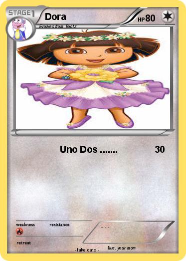 Pokémon Dora 754 754 - Uno Dos ....... - My Pokemon Card