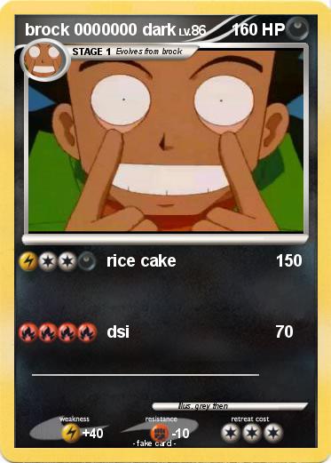 Pokémon brock 529 529 - rice cake - My Pokemon Card