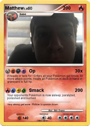 Pokémon Matthew 809 809 - Op - My Pokemon Card