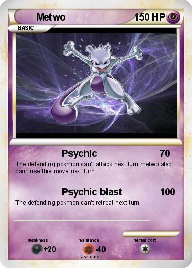 Pokémon Metwo 39 39 - Psychic - My Pokemon Card