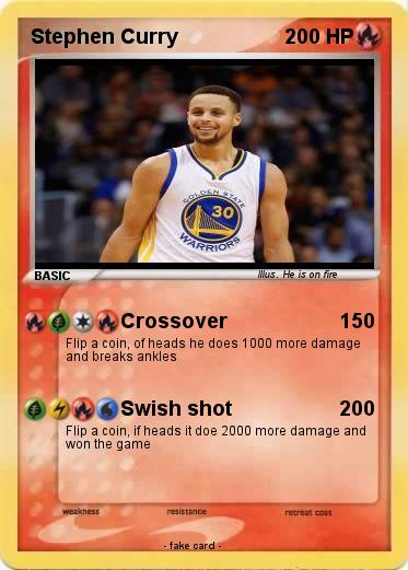 Pokémon Stephen Curry 218 218 - Crossover - My Pokemon Card
