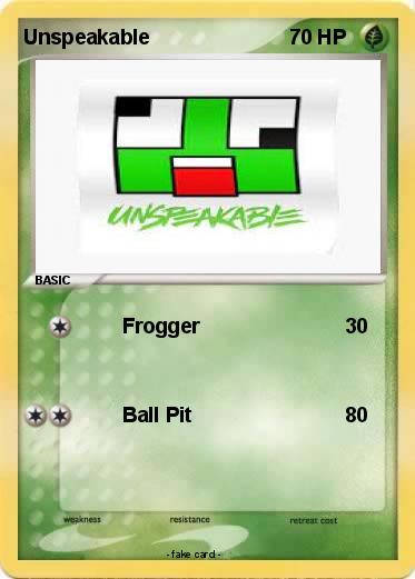 Pokémon Unspeakable 126 126 - Frogger - My Pokemon Card