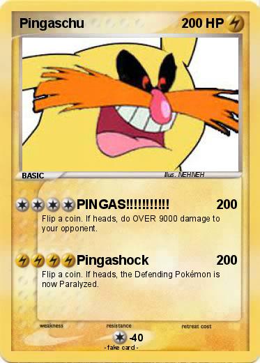 Pokémon Pingaschu 6 6 - PINGAS!!!!!!!!!!! - My Pokemon Card