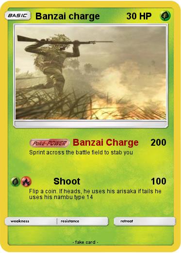 Pokémon Banzai charge - Banzai Charge - My Pokemon Card
