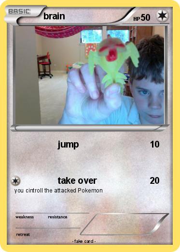Pokémon brain 117 117 - jump - My Pokemon Card
