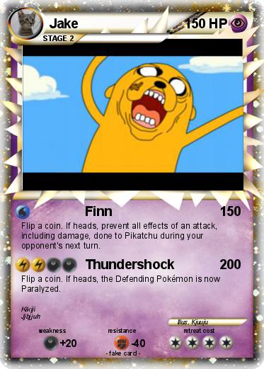 Pokémon Jake 1275 1275 - Finn - My Pokemon Card